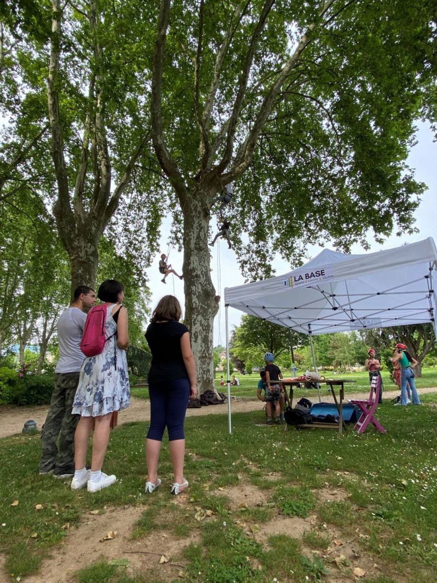 La Base exporte le sport outdoor au coeur de Brive ! - Base de Loisirs